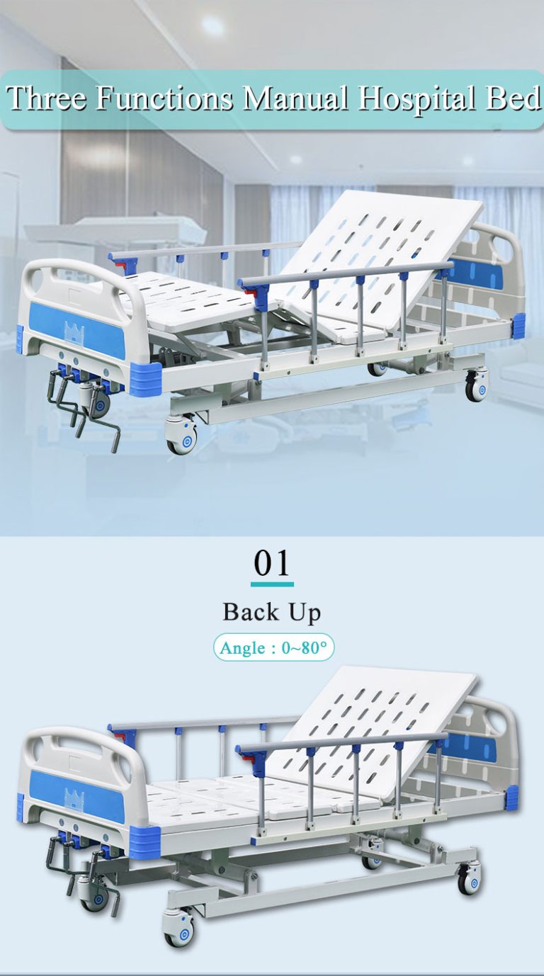 3 Function Manual Hospital Bed - Enace