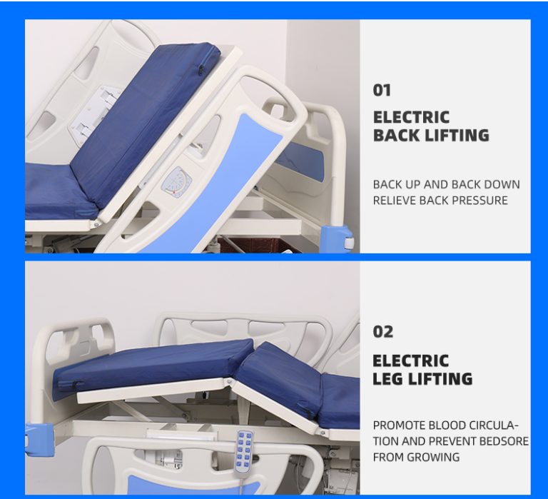 Adjustable Electric 5-Function Medical Bed For Patient - Enace